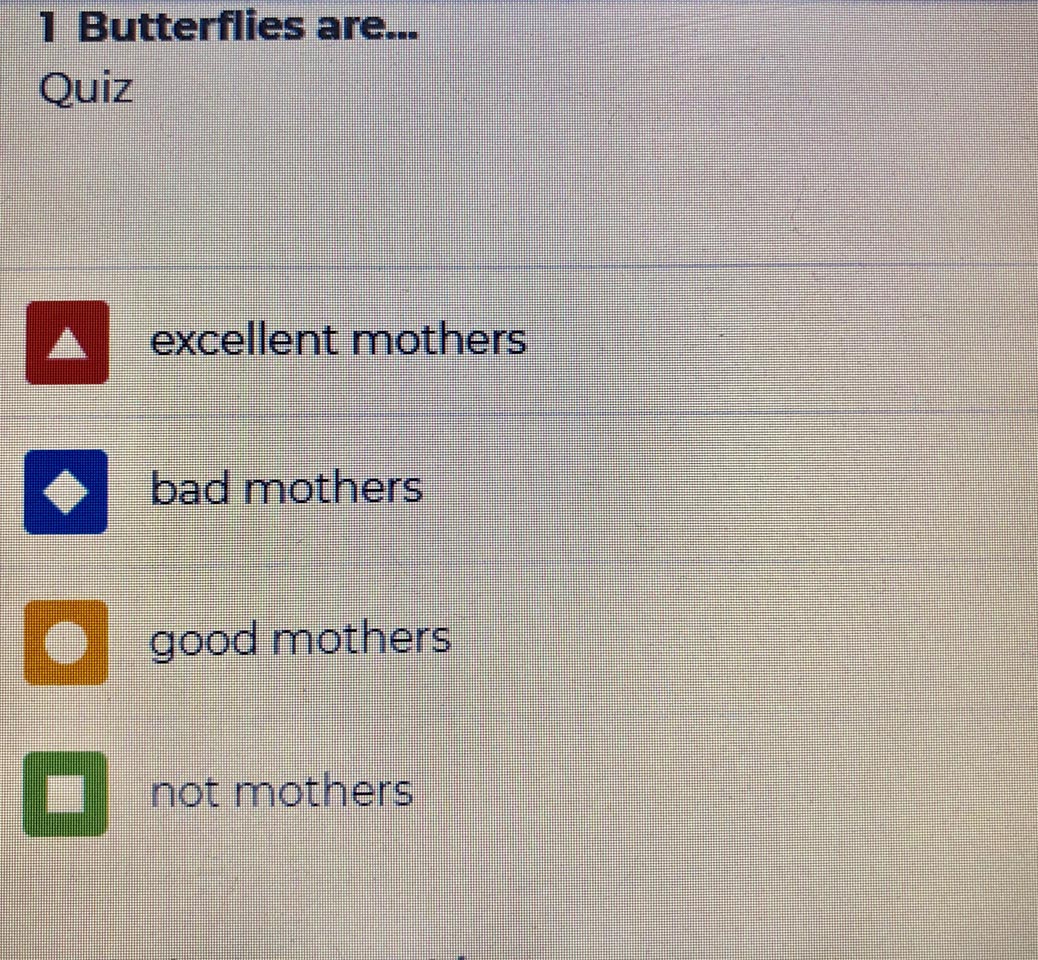 Kahoot: revision activities